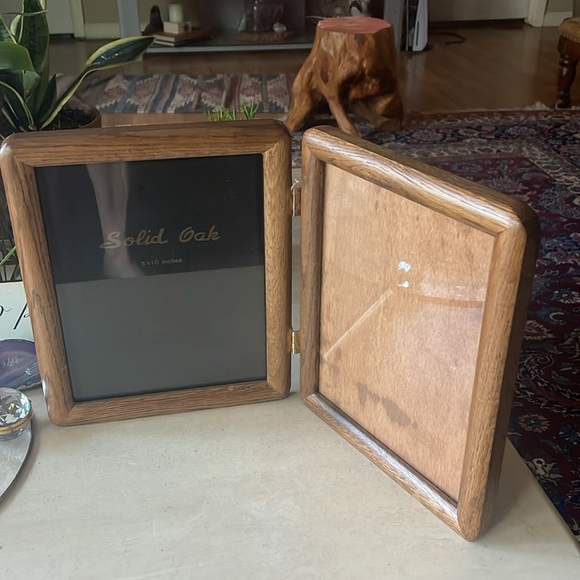 Wall Decor | Vtg Solid Oak Wood Picture Frames | Poshmark